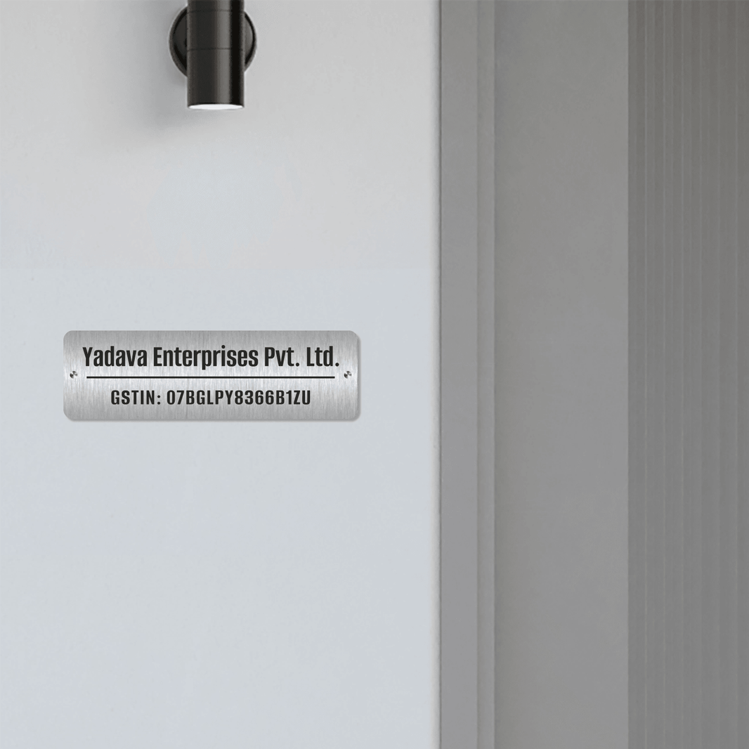 Office Name Plate | Desk & Door Name Plates for Office – NameplateWale